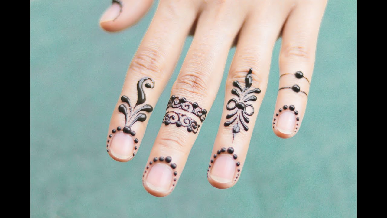 Easy Mehendi Tutorial 3 Min Mehendi Youtube