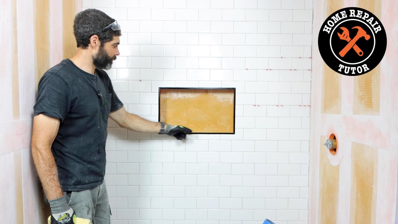 Shower Niche Tile Tips For Beginners Youtube