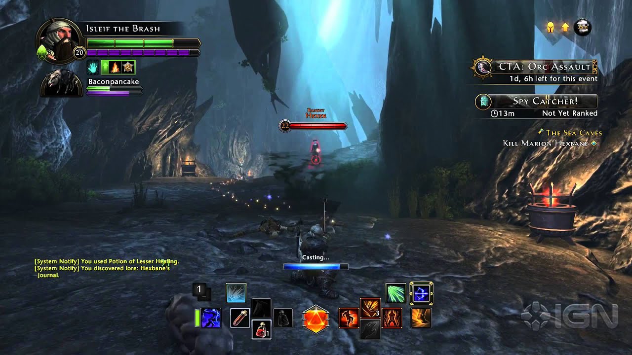 Neverwinter Xbox One Sea Caves Youtube