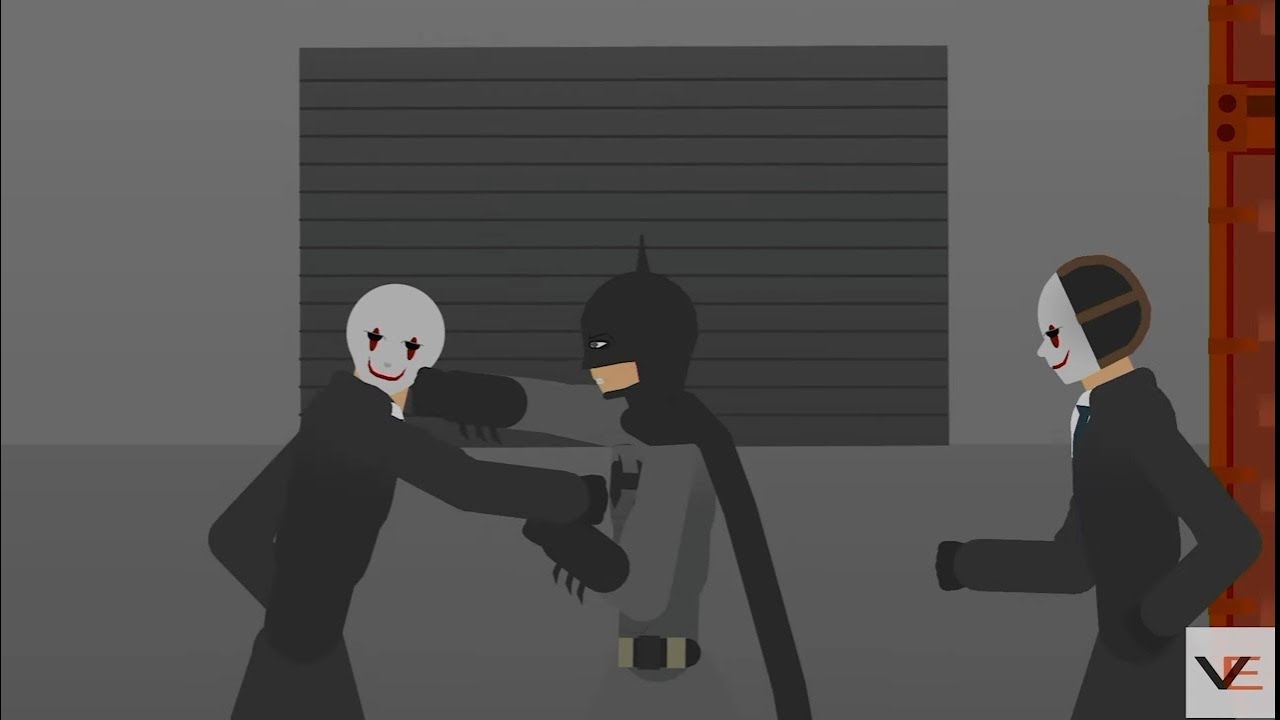 Batman Stick Nodes Animation Youtube