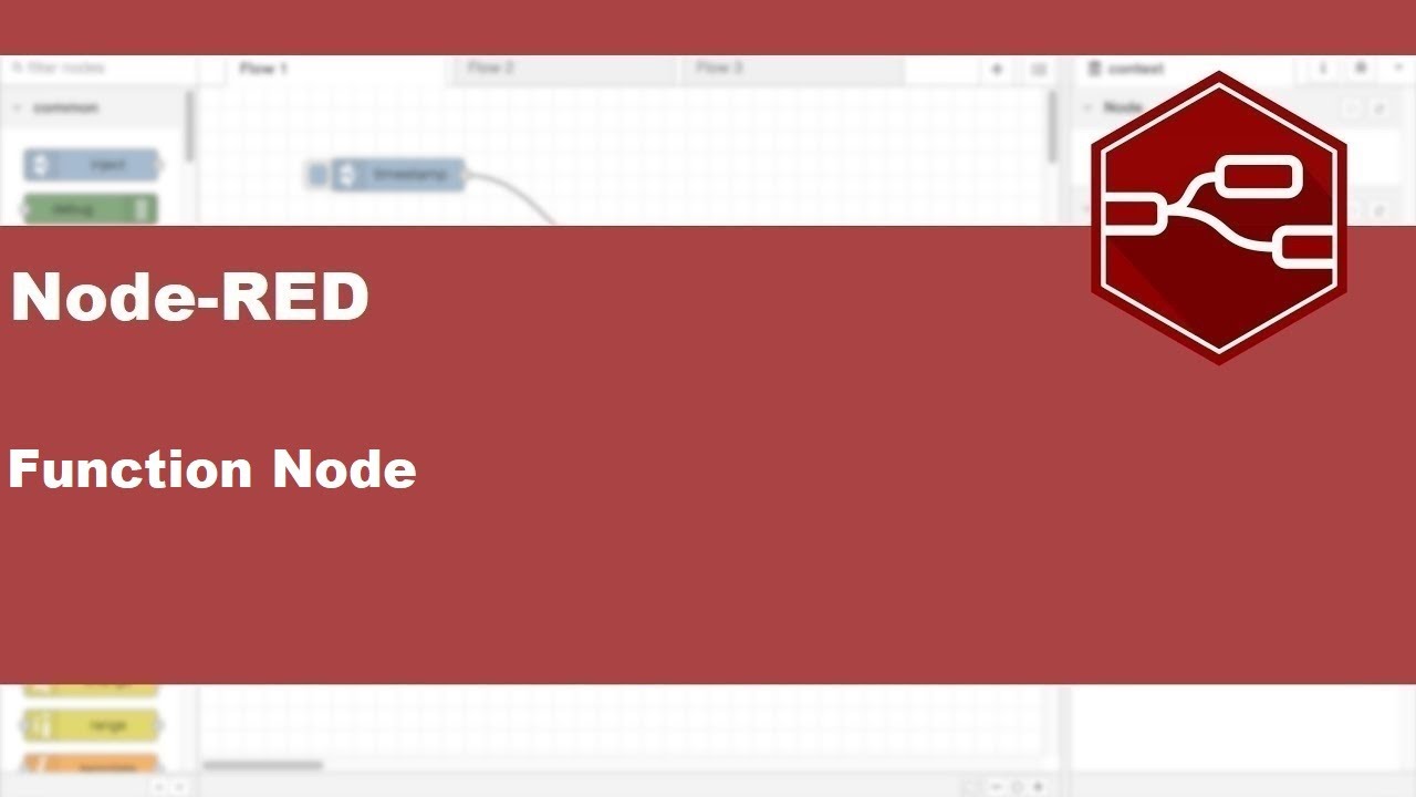 7 Node Red Function Node Youtube