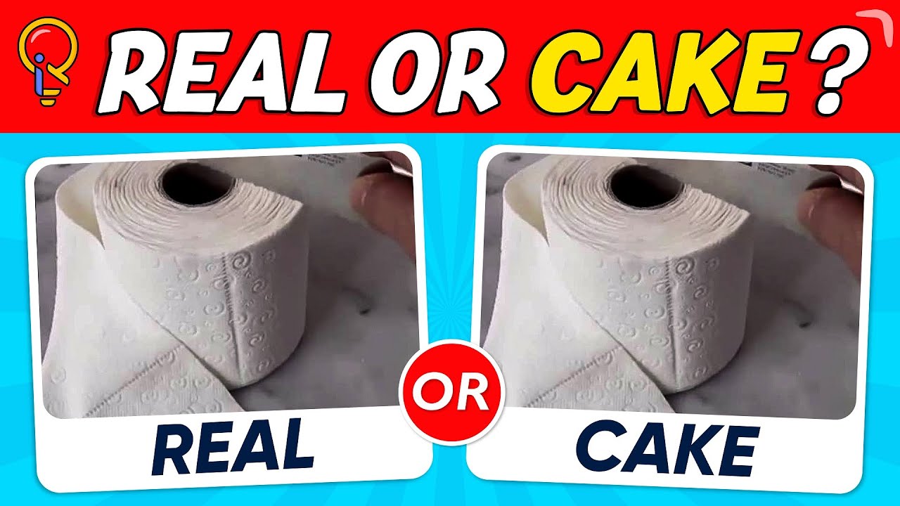 Fake Or Cake Can You Guess The Real One Real Or Fake