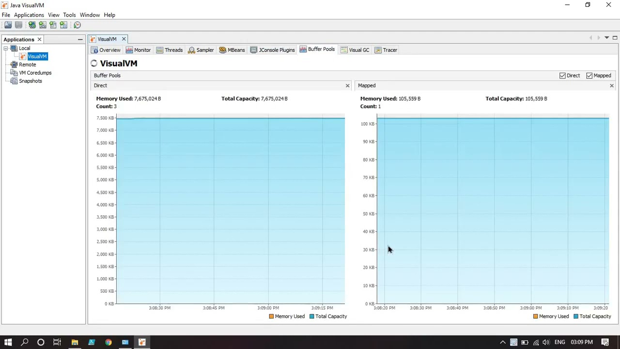 Visualvm Java Memory Management Tool Youtube