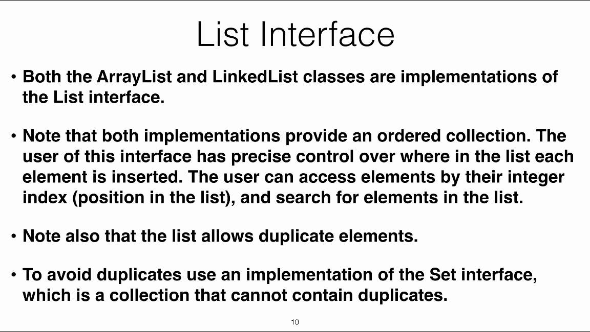 Lecture Java Review Data Structures Youtube