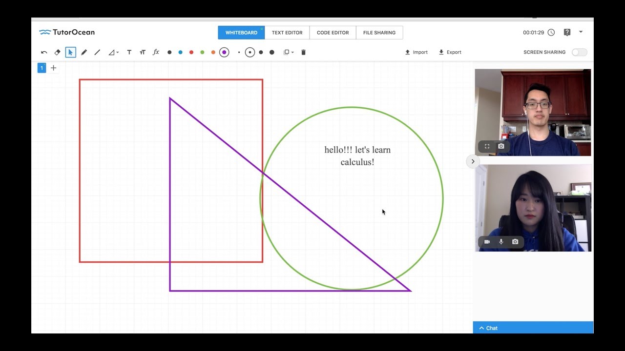 Tutorocean Online Classroom Demo Youtube