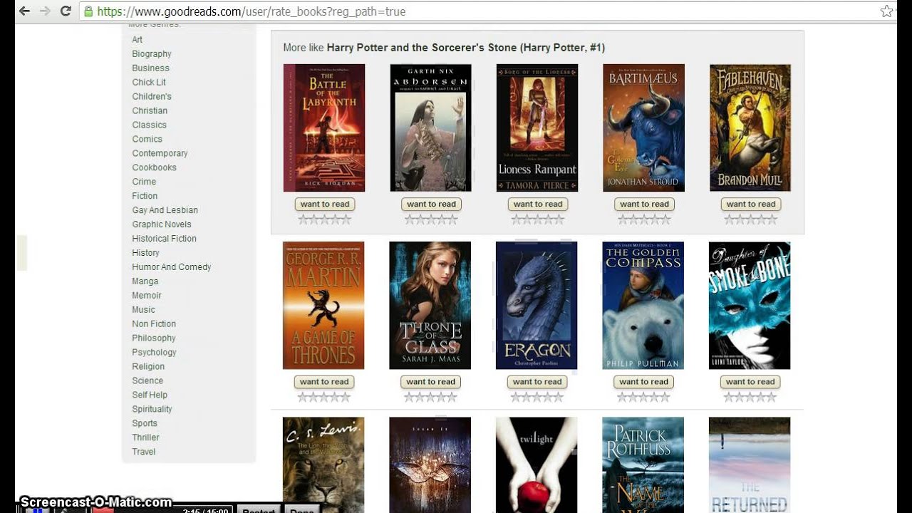 Goodreads Tutorial Youtube