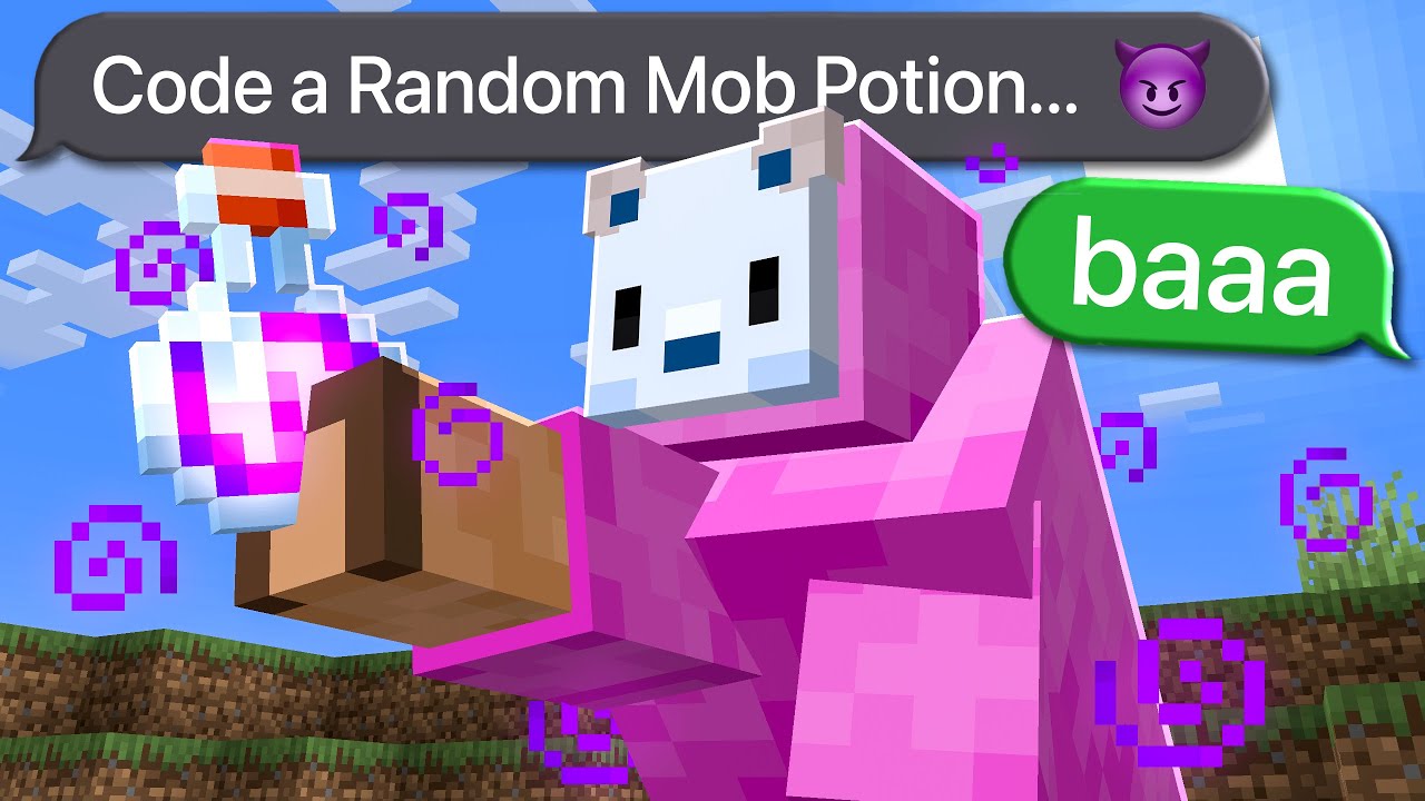 I Coded Your Terrible Potion Ideas Into Minecraft Videoblogs