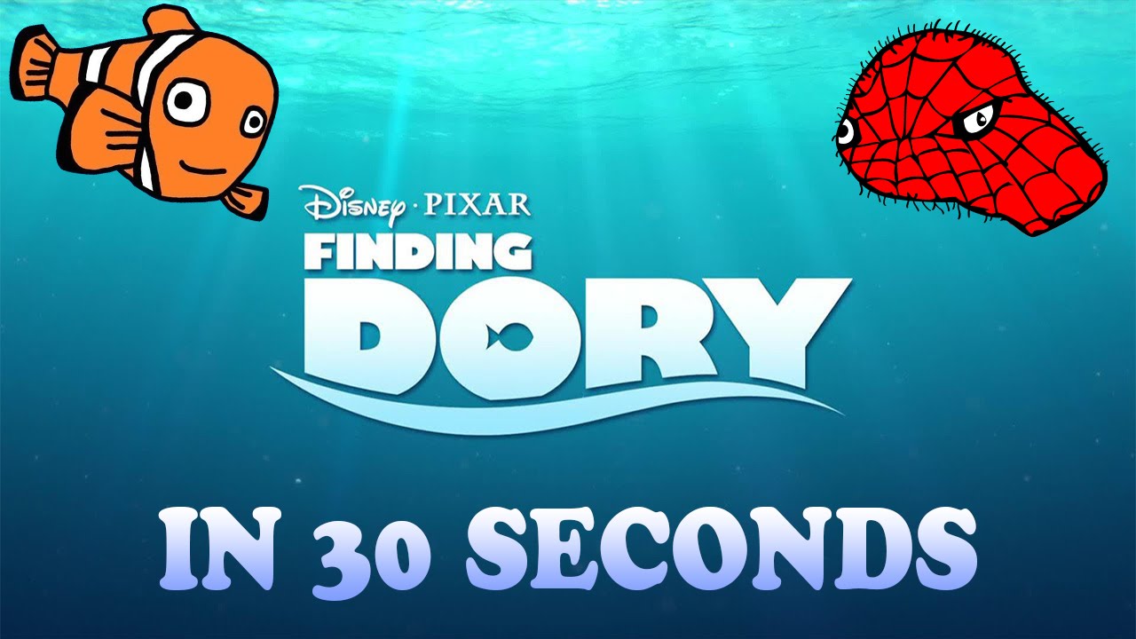 Finding Dory In 30 Seconds Youtube