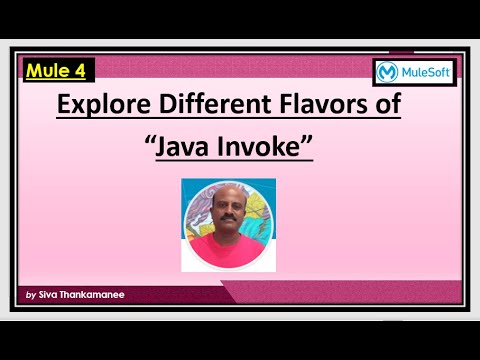 Mulesoft Different Ways To Call Java Methods In Mule 4 Flows Youtube