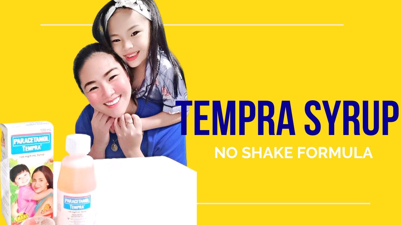 Tempra Syrup No Shake Formula Youtube