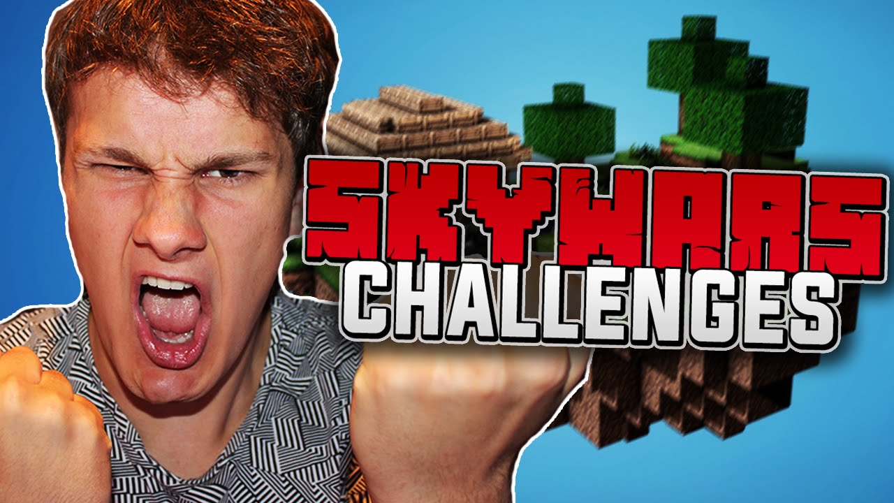 Minecraft Skywars Challenges Youtube