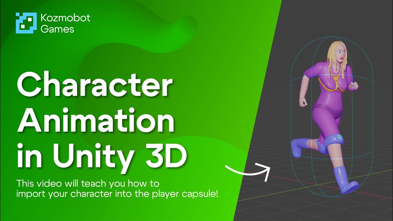 3d Platformer In Unity Character Animation Tutorial Youtube