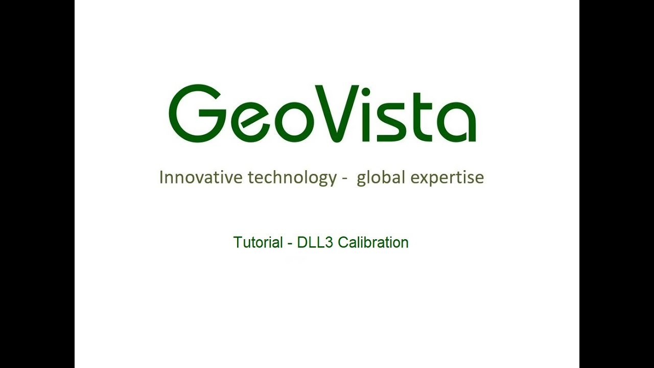 Tutorial Calibrating The Geovista Dll3 Probe Youtube