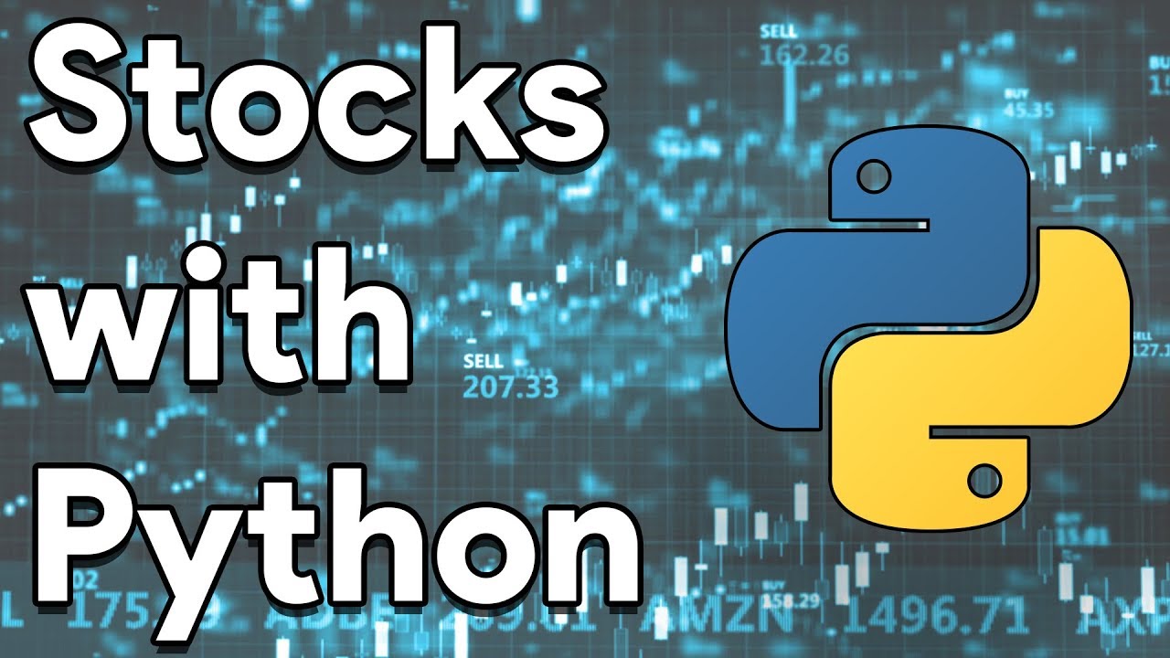 Plotting Stocks Graphs Using Python Tutorial Youtube