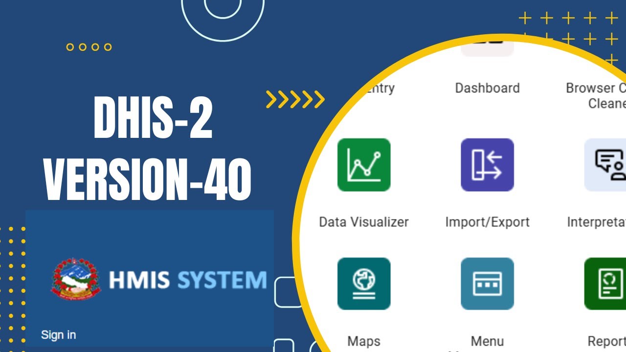 Dhis 2 Version 40 Orientation Youtube