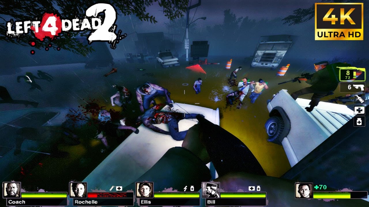 Left 4 Dead 2 2009 20 Mod 20 Survival Ep101 4k Gameplay Youtube