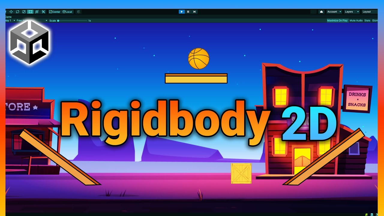 Unity Rigidbody 2d Unity 2d Tutorials For Beginners Youtube
