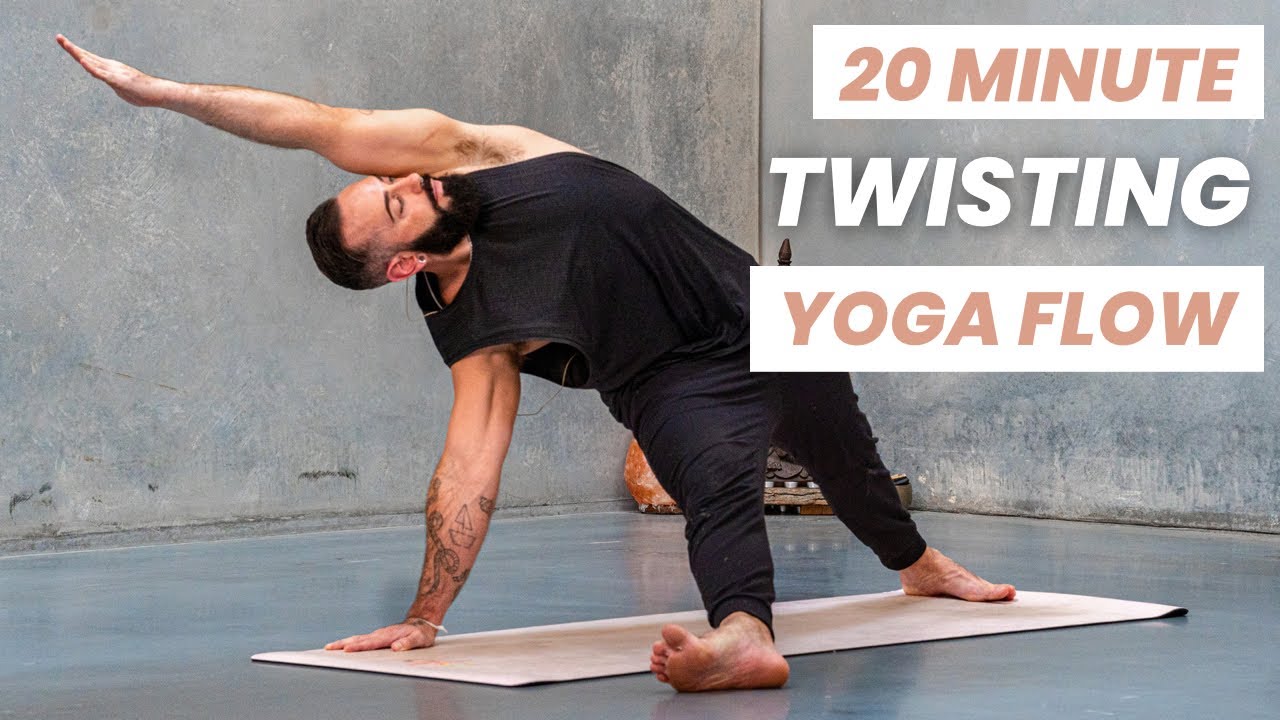 Core Body Twisting Yoga Flow Youtube