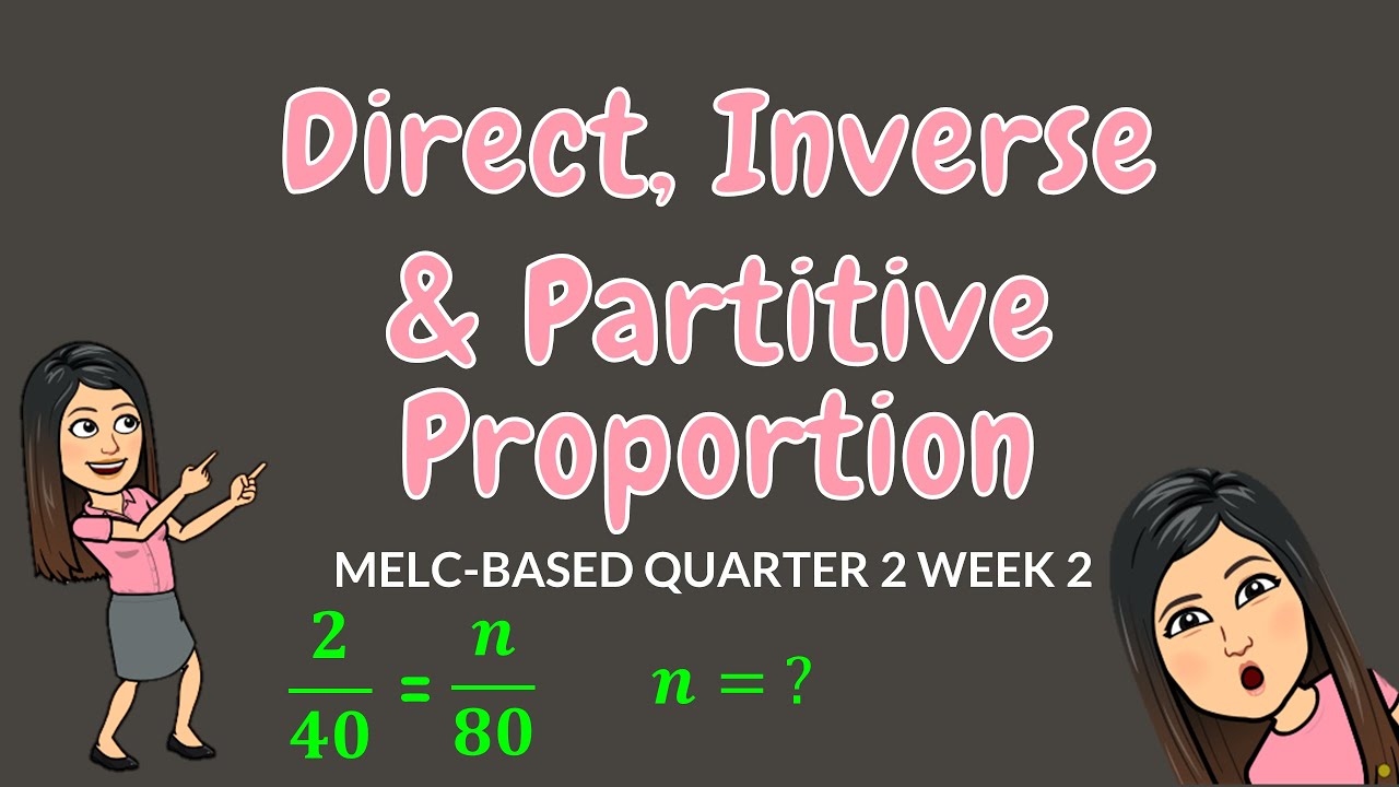 Direct Inverse Partitive Proportion Youtube