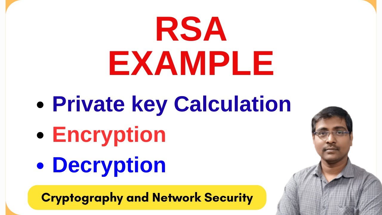 Rsa Algorithm Example Private Key Calculation Step By Step