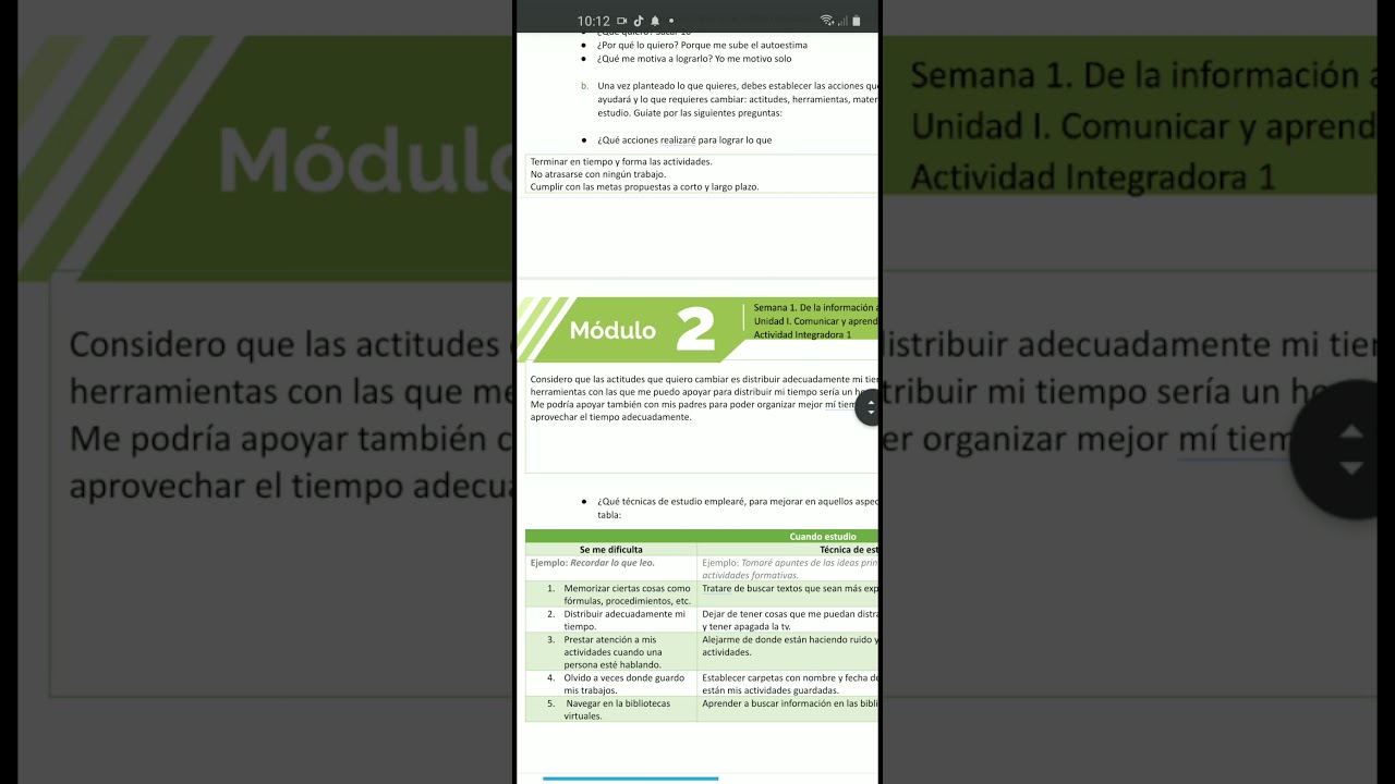 Módulo 2 Actividad Integradora 1 Conocerme A Mi Mismo Youtube