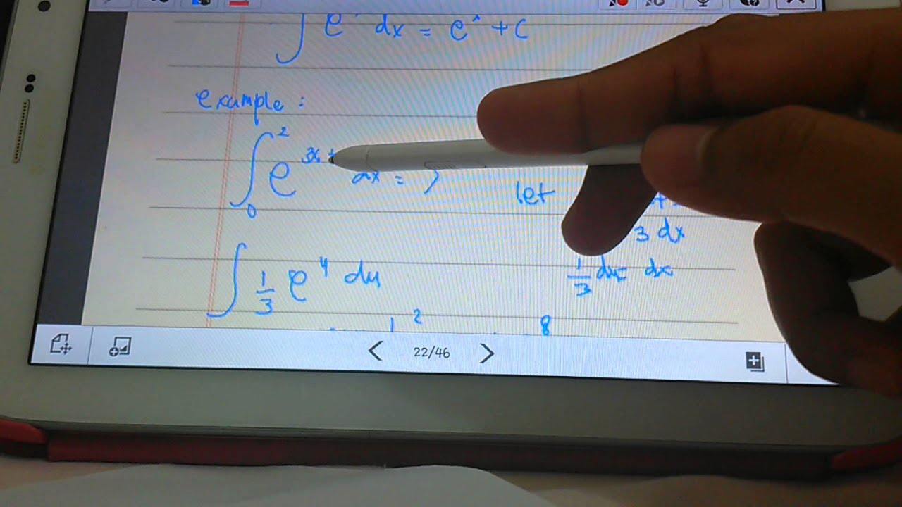 Integration Part 1 Youtube