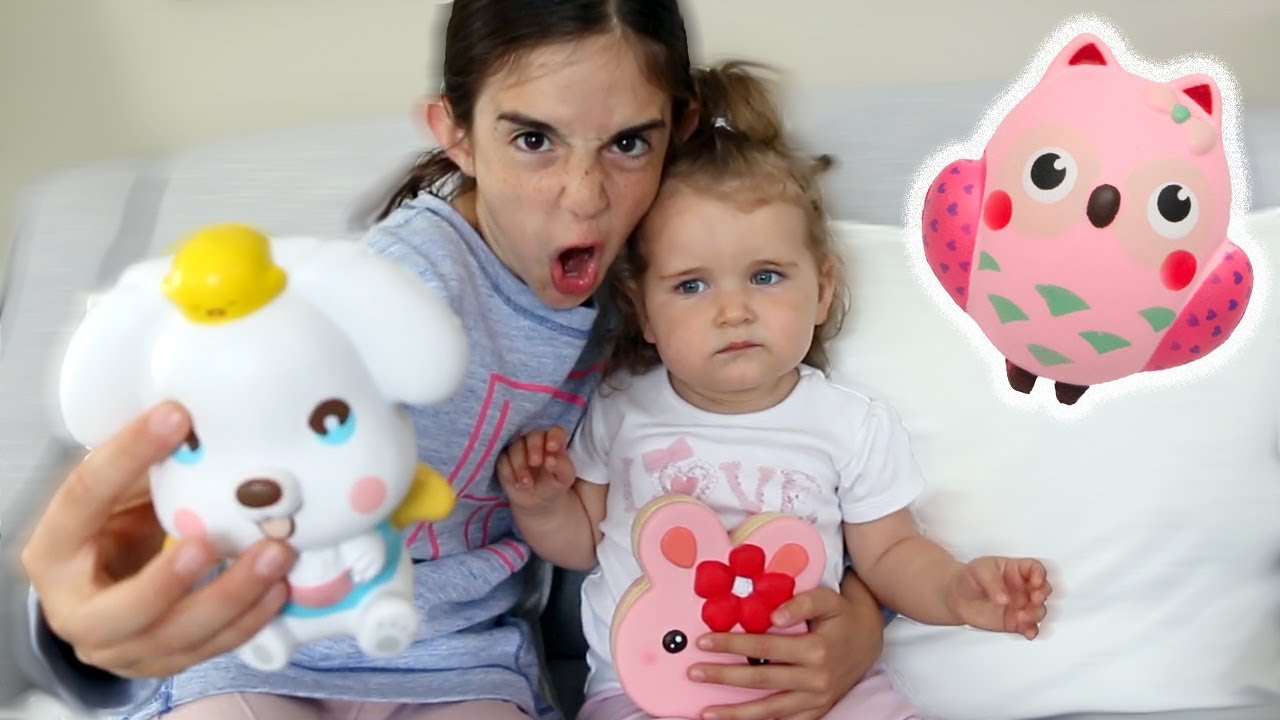 Baby Vs Squishy Toys Youtube