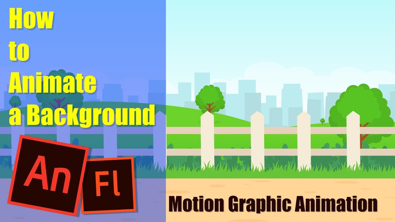 How To Animate A Background In Adobe Animate Cc Tutorial Motion