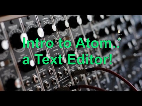 005 Atom A Code Text Editor Youtube