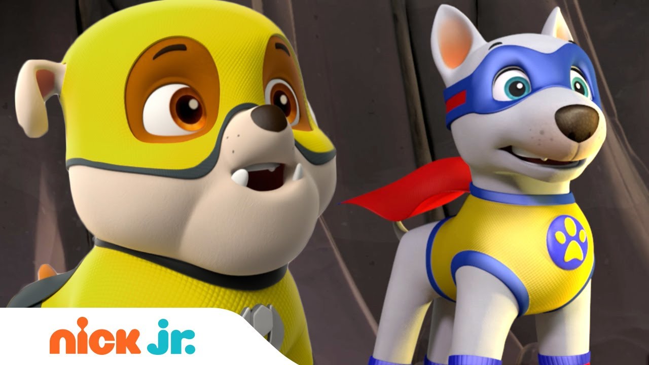 Super Pup Rubble To The Rescue W Paw Patrol Marshall Skye Zuma