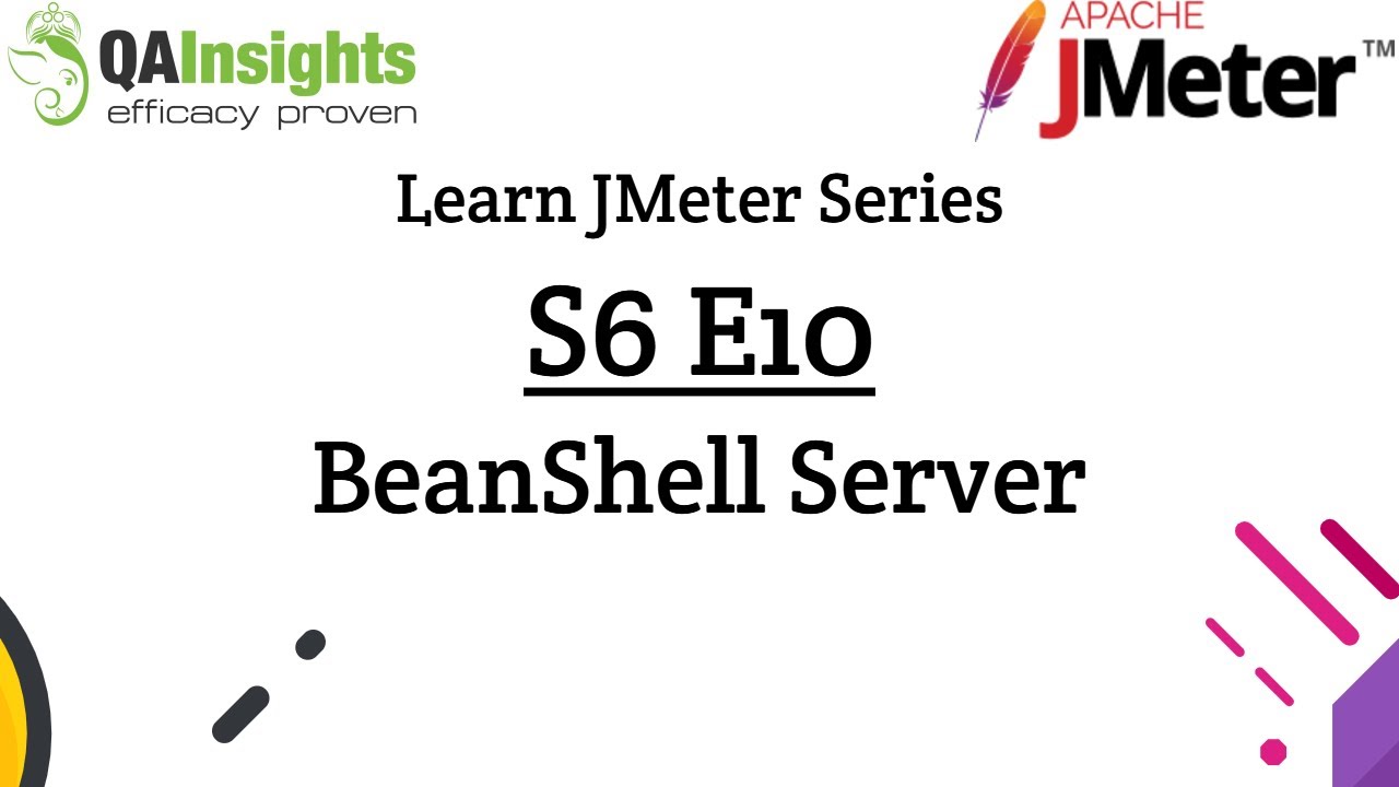 S6e10 Learn Jmeter Series Beanshell Server Youtube
