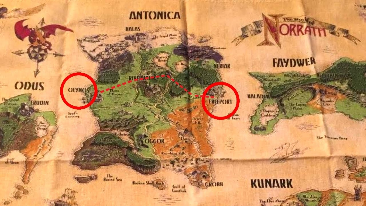 The Longest Run In The World Of Norrath Everquest Nostalgia Youtube