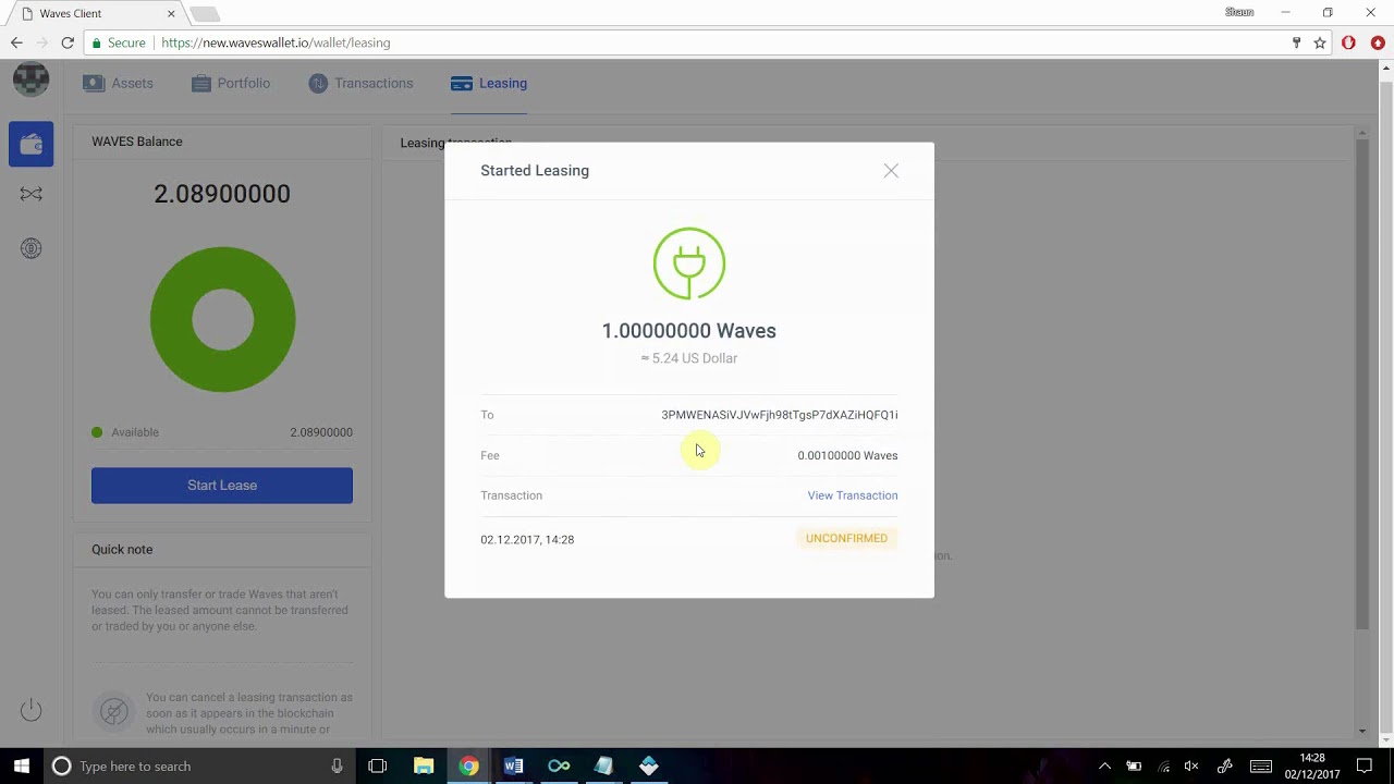 Waves Platform Client Beta 1 0 Youtube