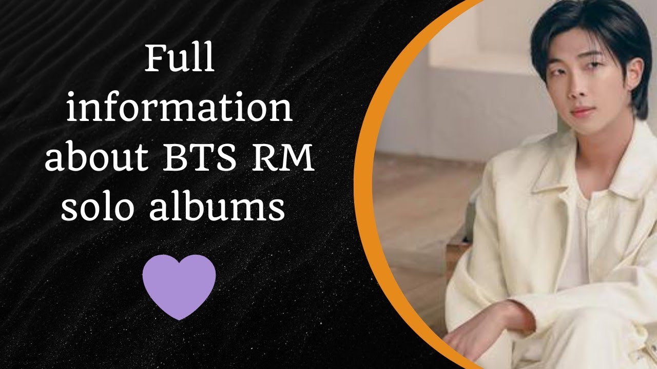 Full Information About Bts Rm Solo Albums Explained In Telugu Bts