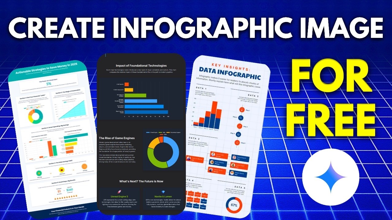How To Make Stunning Infographics ёяшо In One Click Using Gemini Ai No