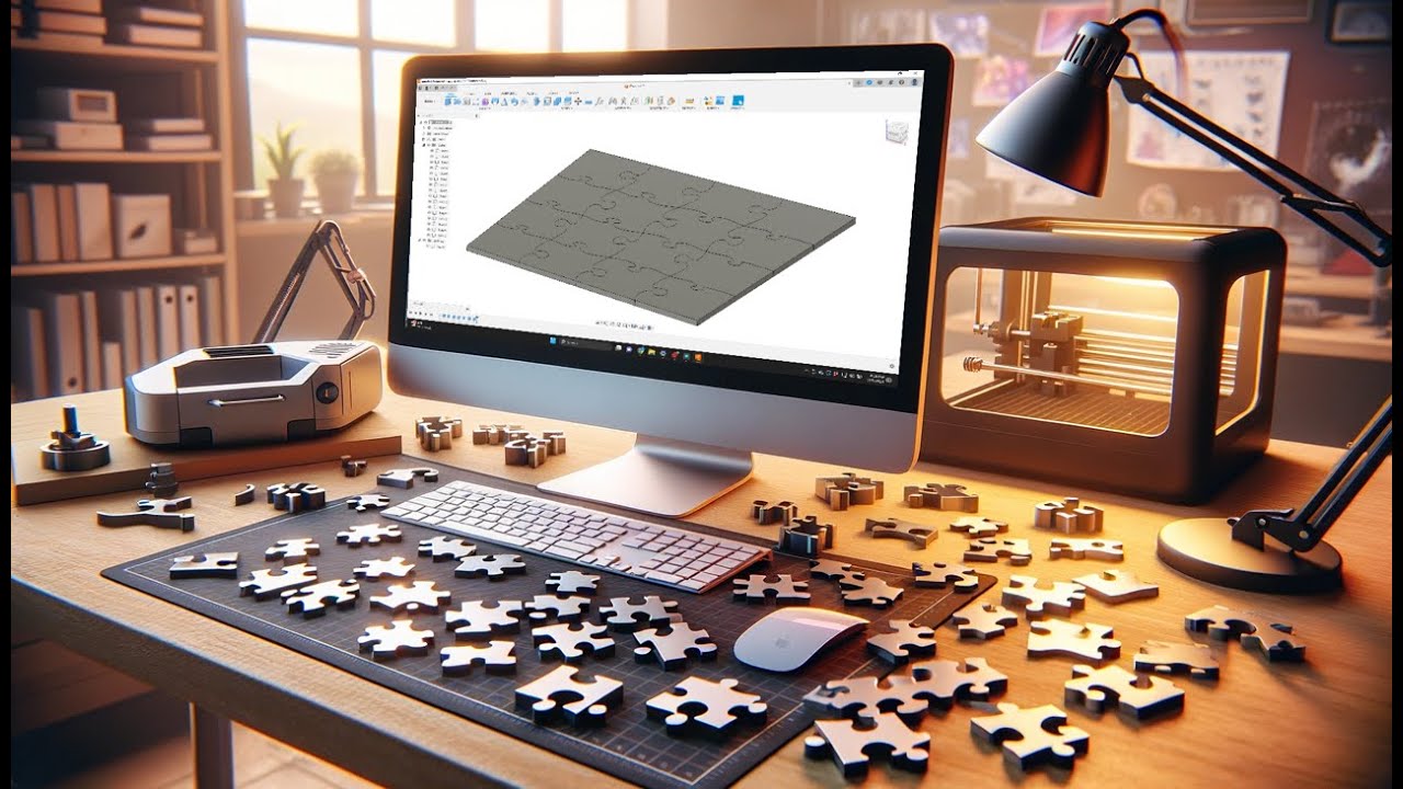 Model Monday Design Your Own 3d Puzzle Fusion 360 Tutorial For