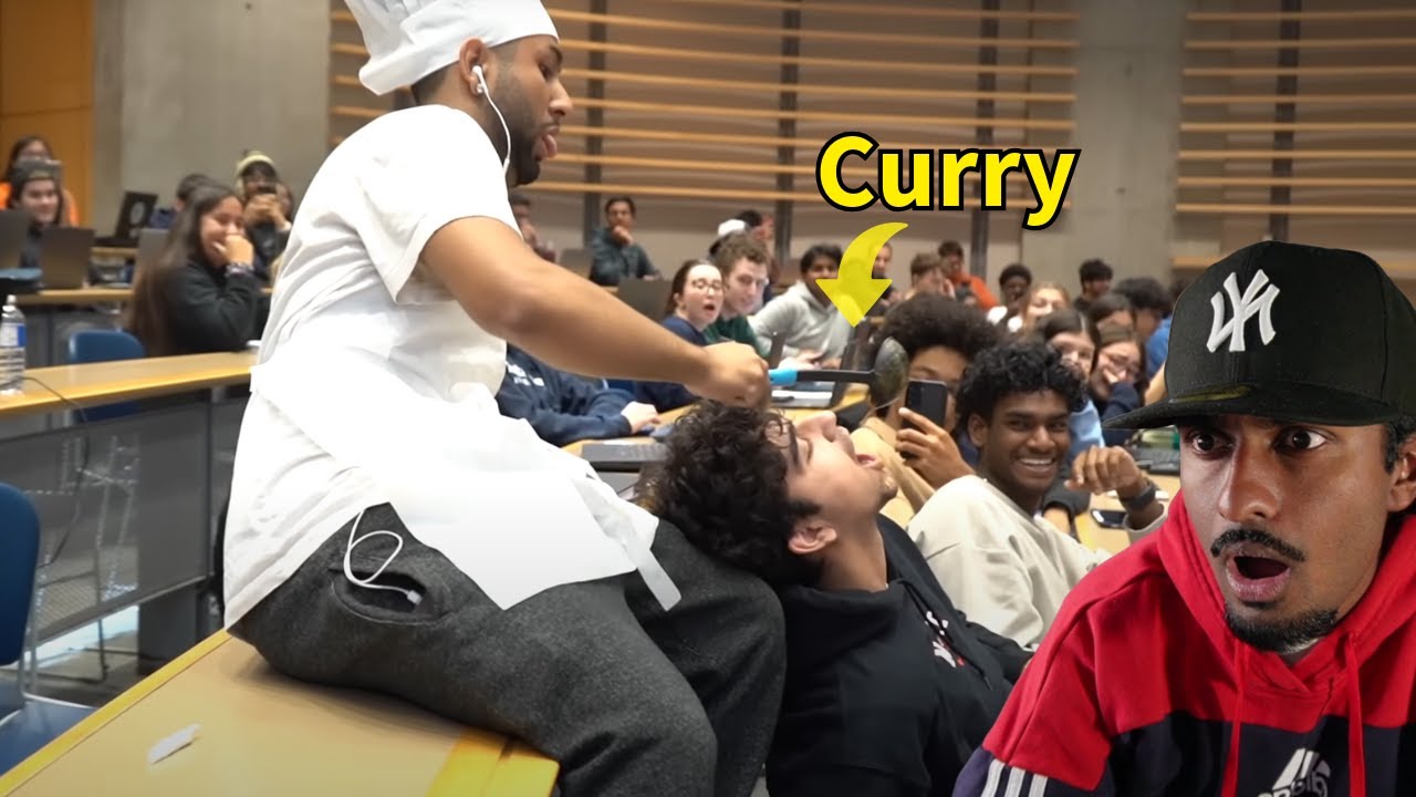 He Cooked Curry In A College Lecture Youtube