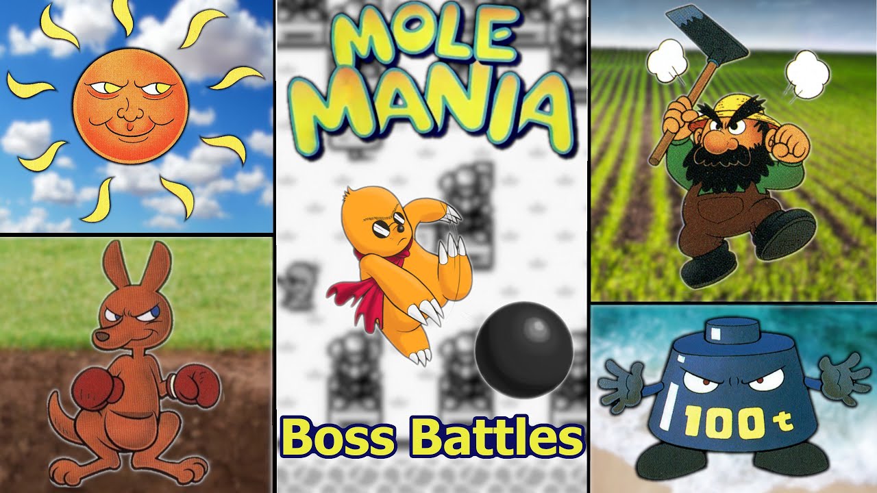 Mole Mania Boss Battles Youtube
