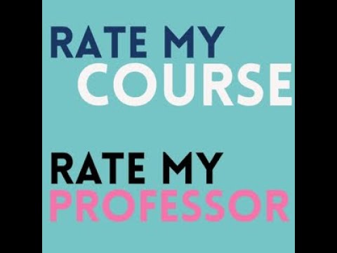Rate My Course Professor Ratings Youtube