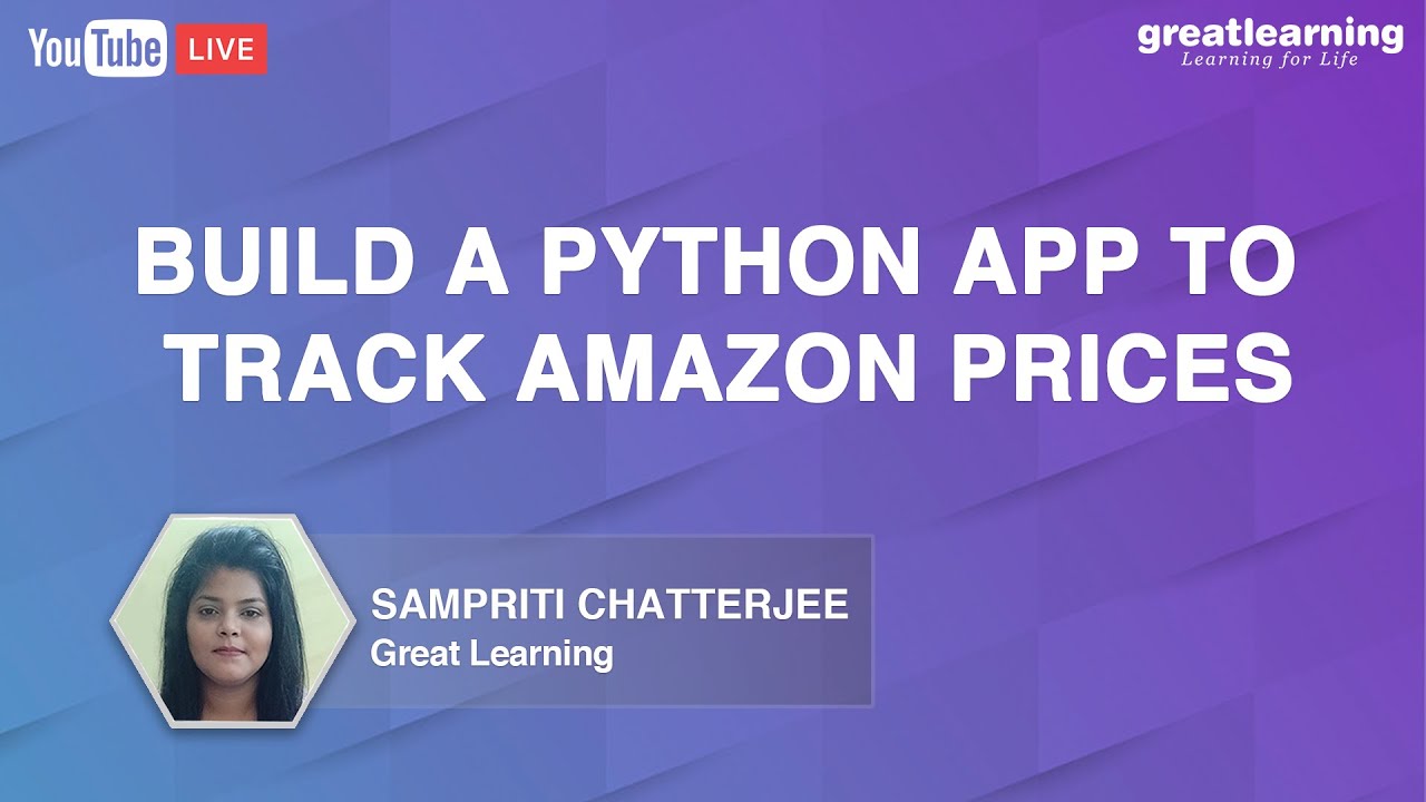 Build A Python App To Track Amazon Prices Python Programming Great