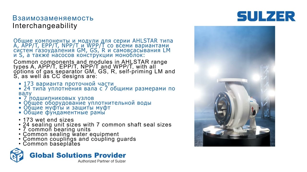 Sulzer Ahlstar Pumps Interchangeability Youtube