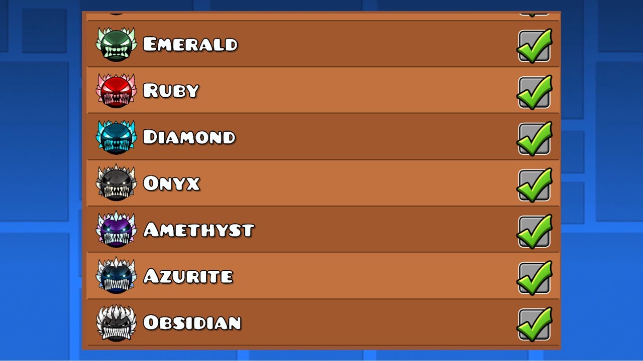Geometry Dash New Demon Difficulties 2 Youtube