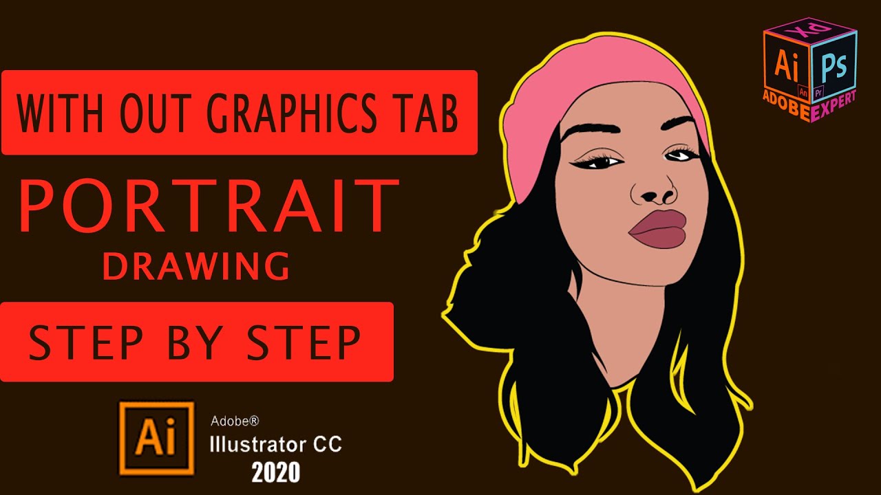 Vector Art Vector Portrait Cartoon Yourself Adobe Illustrator