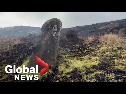 Easter Island Fire Ravages Famous Moai Statues Causing Irreparable