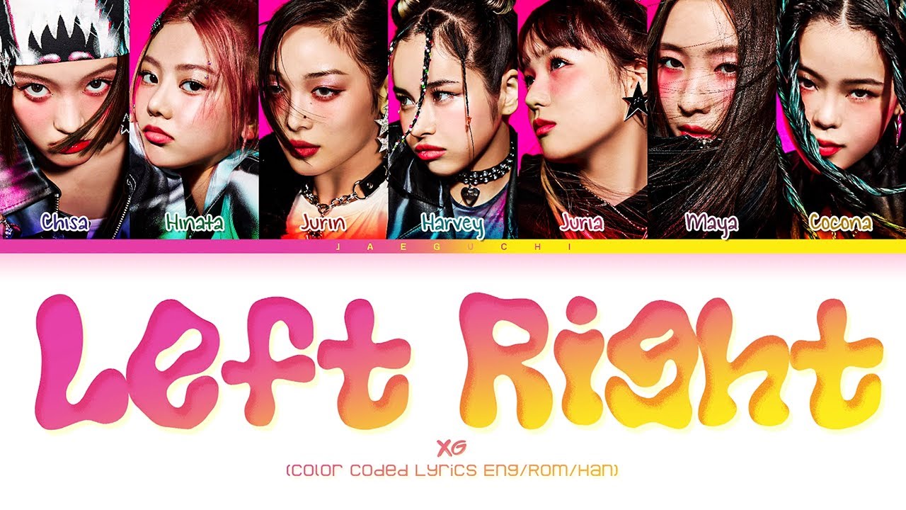 Xg Left Right Color Coded Lyrics Chords Chordify