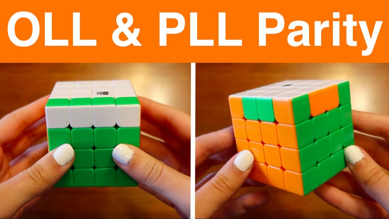 4x4 Parity Tutorial Oll Pll Parity Youtube