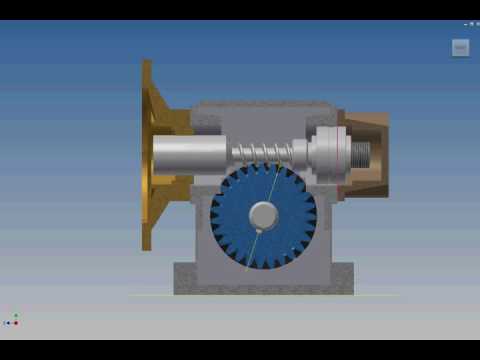 Worm Gear Animation Youtube