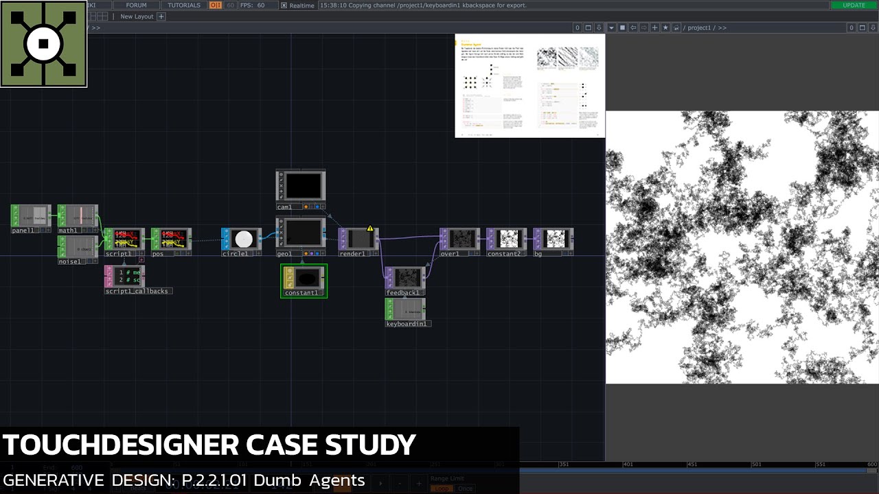 Touchdesigner Tutorial 40 Case Study Generative Design P 2 2 1 01
