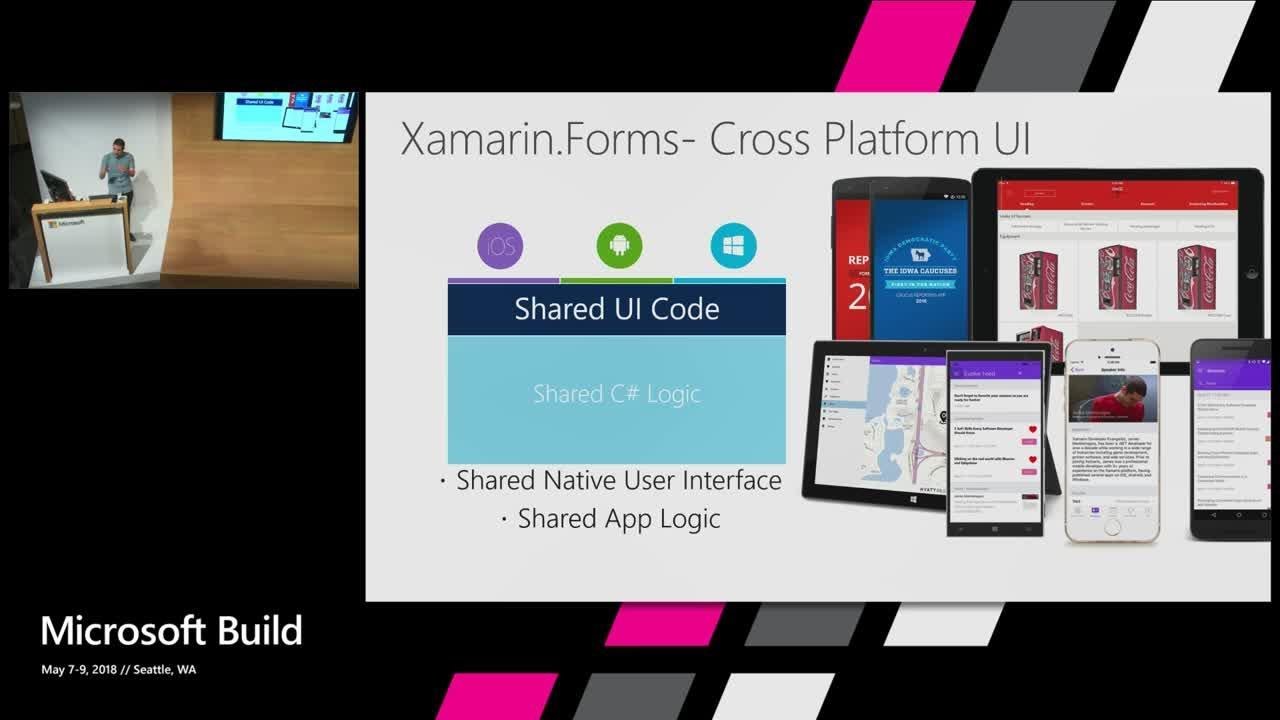 Building Mobile Apps With Visual Studio And Xamarin Build 2018 Youtube